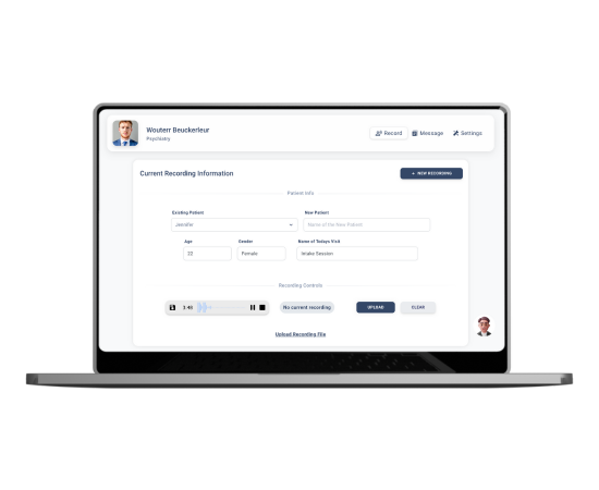 Medical AI Scribe for Providers | Optimind-AI